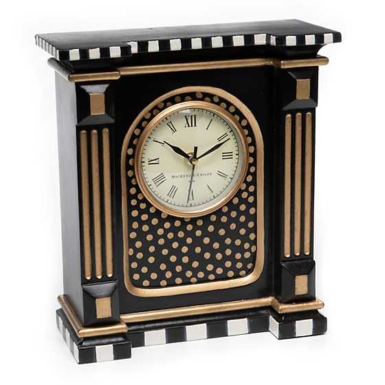 Shop Courtly Check Mantel Clock Online in Dubai, UAE | MacKenzie-Childs UAE
